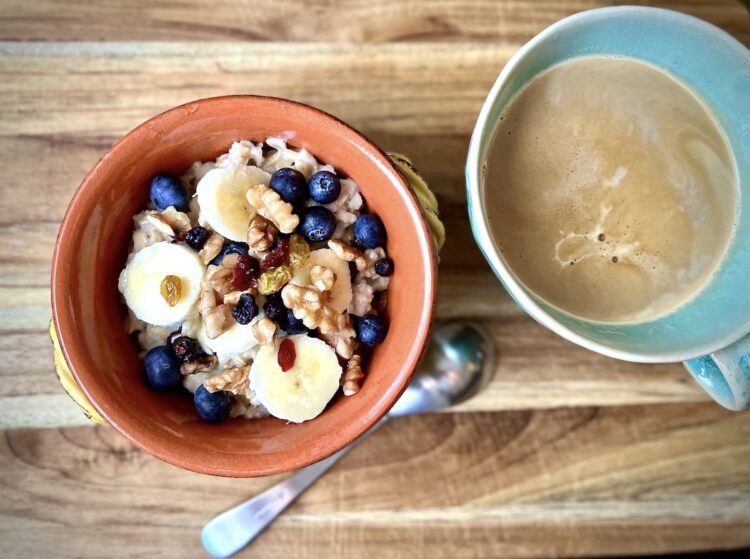 Easy & Healthy Breakfast Oatmeal with Fruit - Nena's Wellness Corner