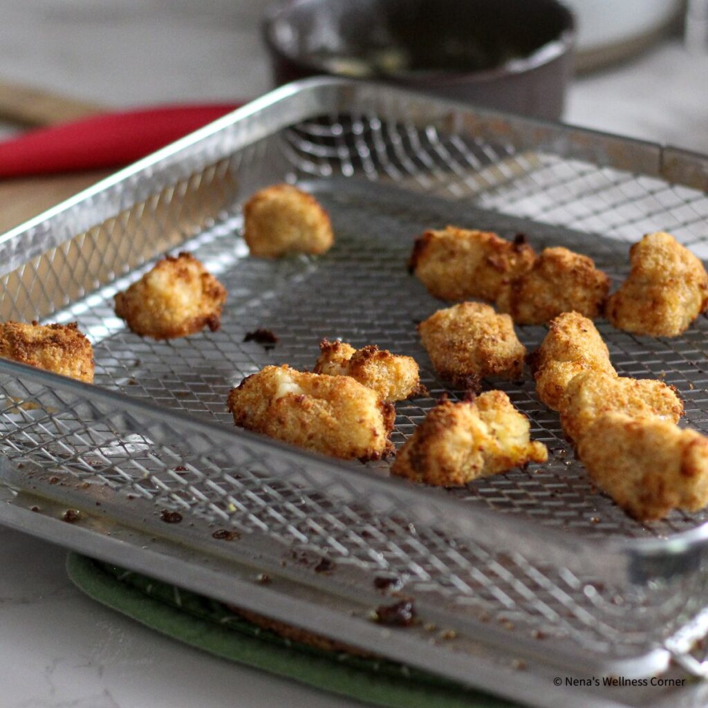 Easy Crispy Homemade Air Fryer Chicken Nuggets Recipe - Nena's Wellness ...