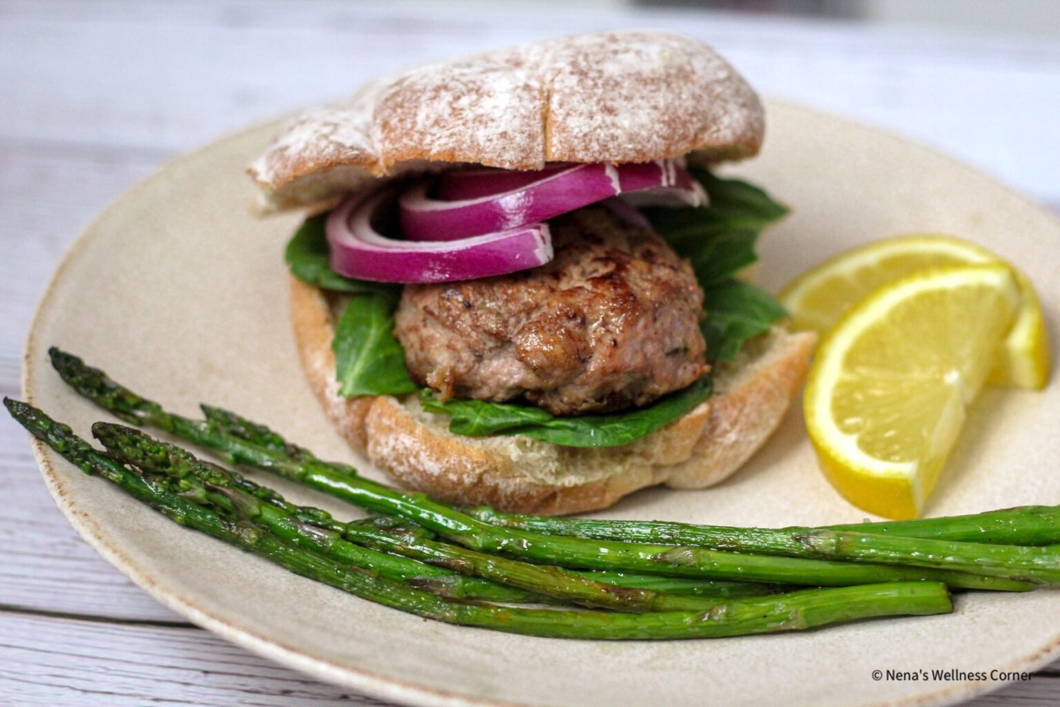 Easy Healthy Turkey Burger Recipe - Nena's Wellness Corner