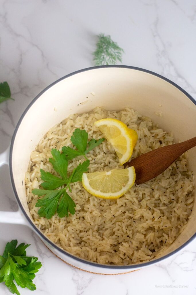 Easy and Delicious Mediterranean Rice Recipe - Nena's Wellness Corner