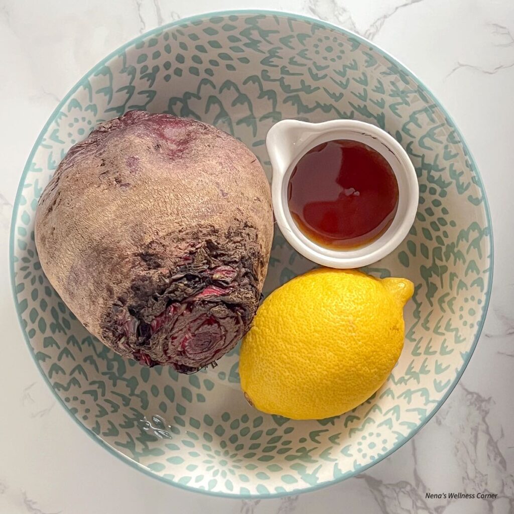Power Beet Lemon Juice with Ginger (Juicer Recipe) - Nena's Wellness Corner