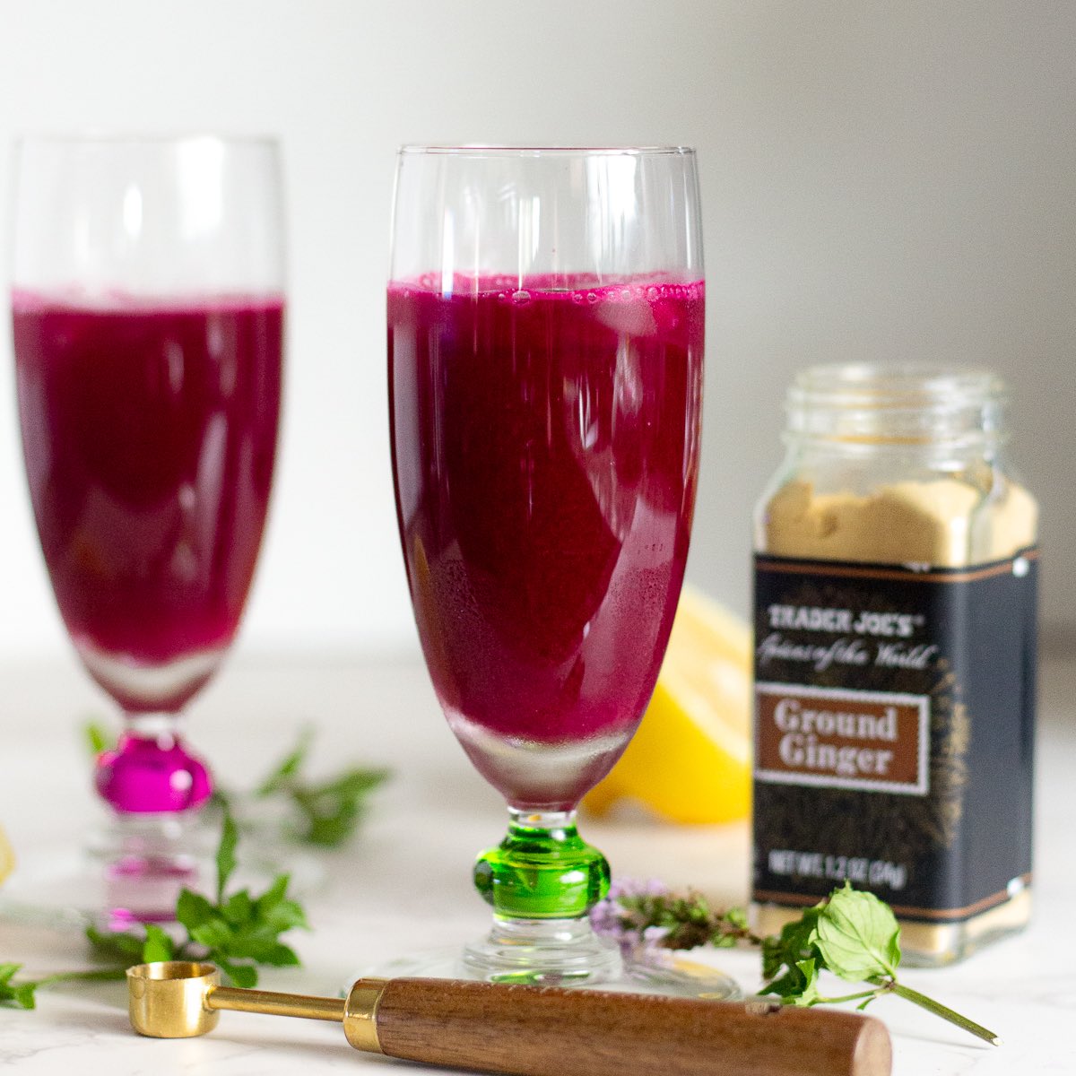 Power Beet Lemon Juice with Ginger (Juicer Recipe) - Nena's Wellness Corner