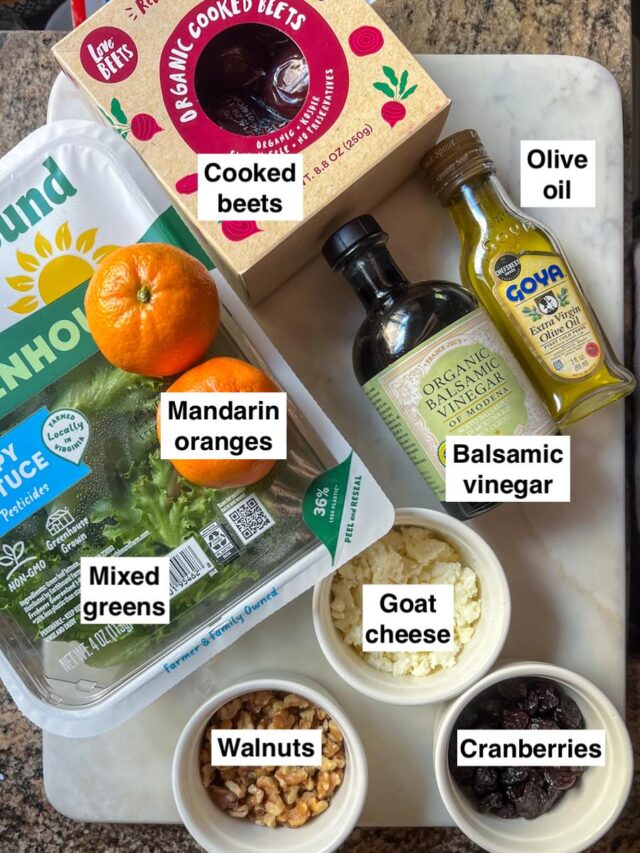 The Best Beet Salad with Mandarin Oranges - Nena's Wellness Corner