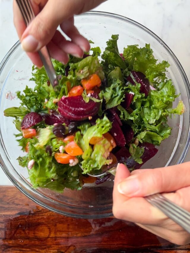 The Best Beet Salad with Mandarin Oranges - Nena's Wellness Corner