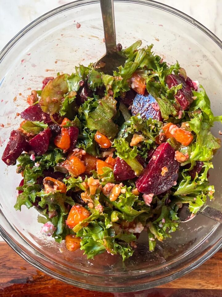 The Best Beet Salad with Mandarin Oranges - Nena's Wellness Corner