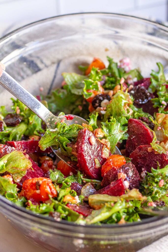 The Best Beet Salad with Mandarin Oranges - Nena's Wellness Corner