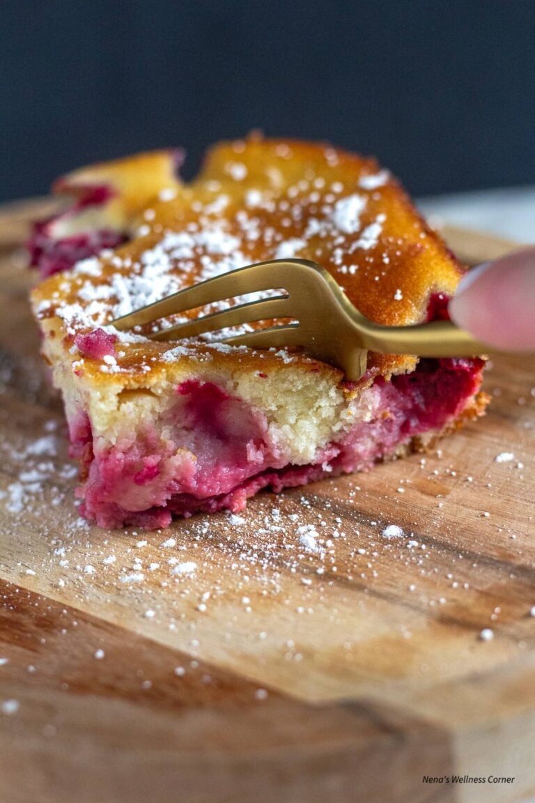 Delicious Sour Cherry Cake (Balkan Style) - Nena's Wellness Corner