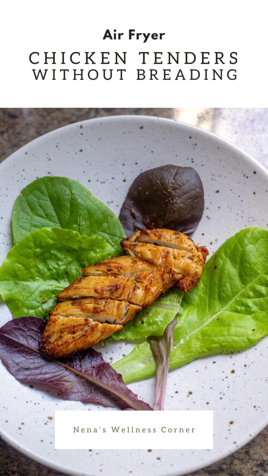 Easy Air Fryer Chicken Tenders Without Breading - Healthy meals for ...