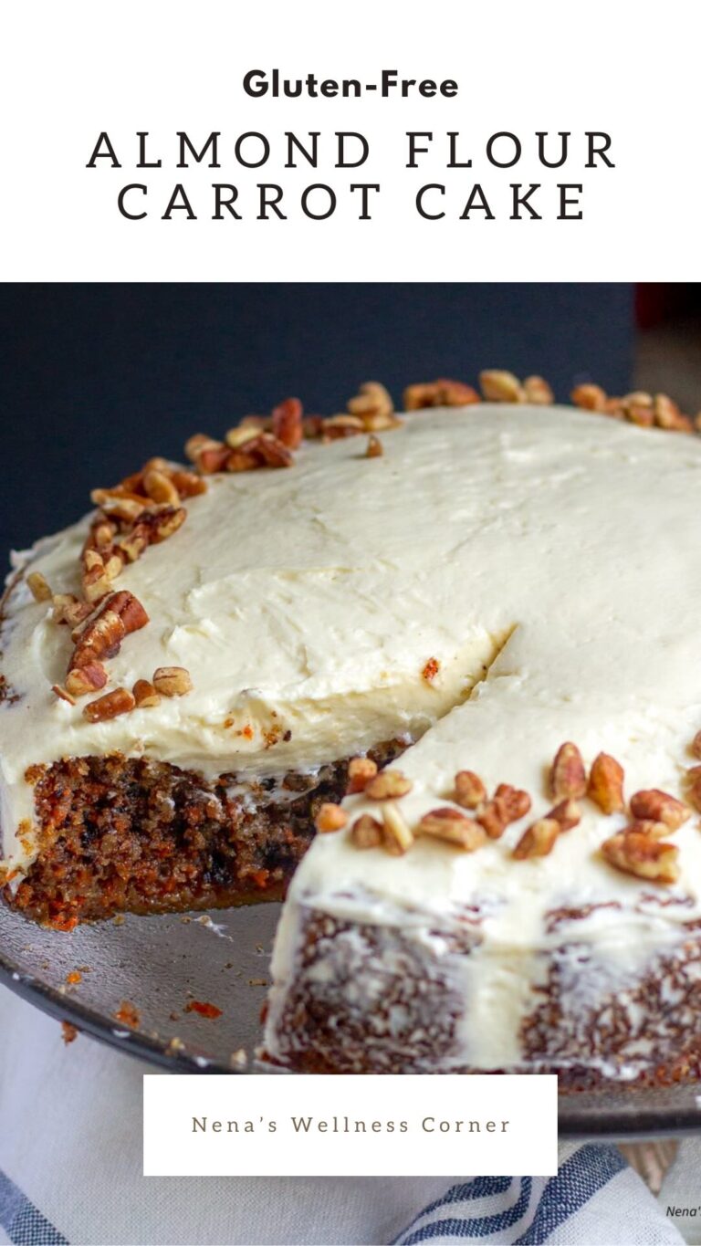 Easy Gluten-Free Carrot Cake with Almond Flour - Nena's Wellness Corner