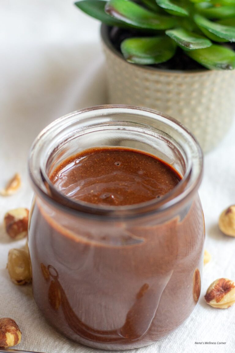 Homemade Nutella with Coconut Sugar and Coconut Oil - Nena's Wellness ...