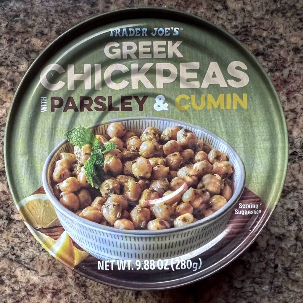 Chickpeas and Spinach Curry (with Trader Joe's Greek Chickpeas) - Nena ...