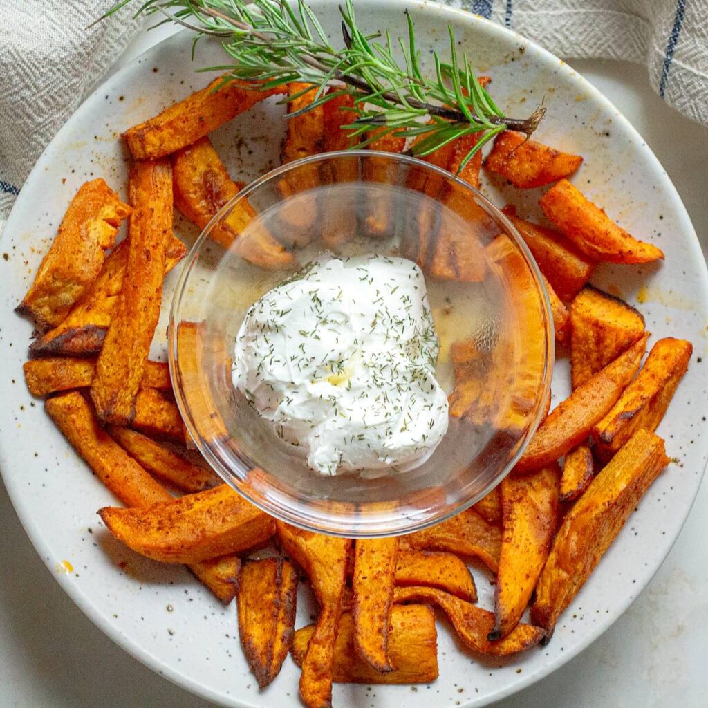 Air Fry Sweet Potato Wedges (Easy Recipe) - Nena's Wellness Corner