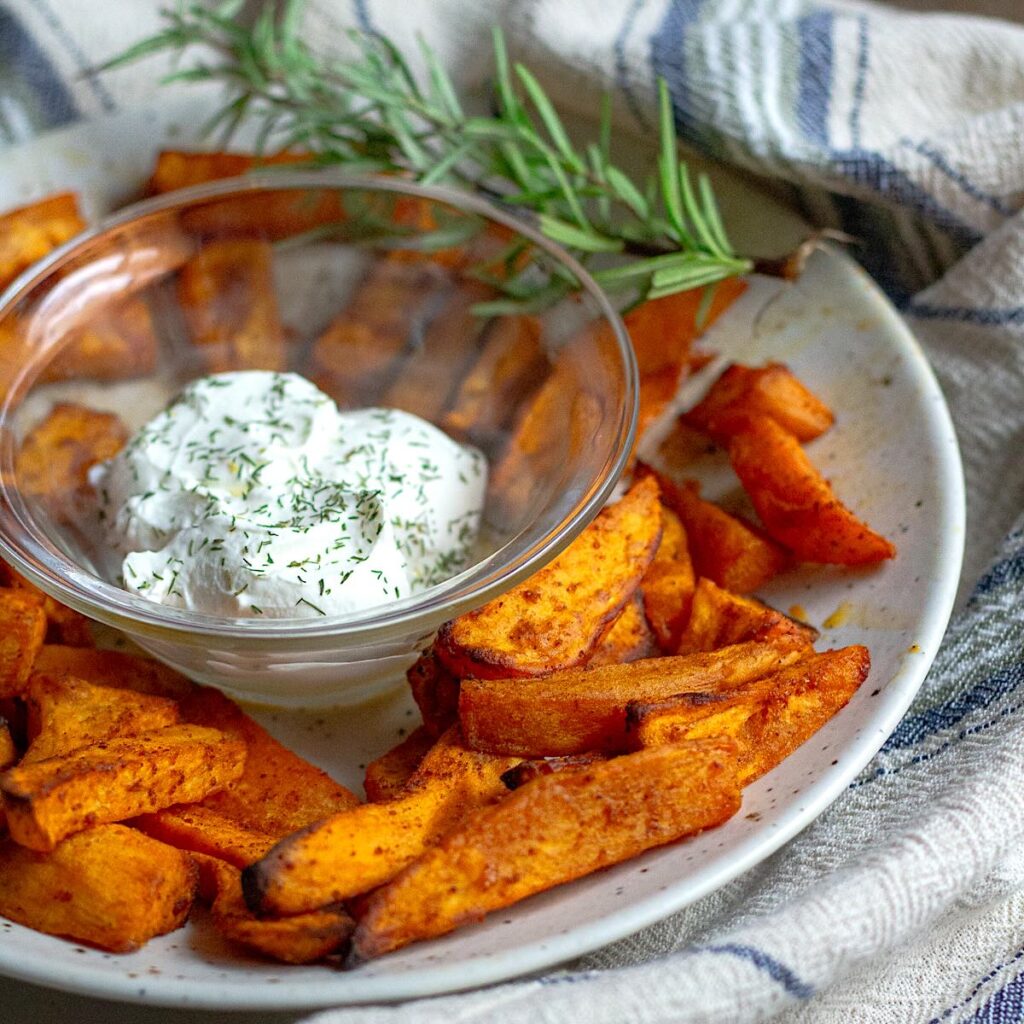 Air Fry Sweet Potato Wedges (Easy Recipe) - Nena's Wellness Corner