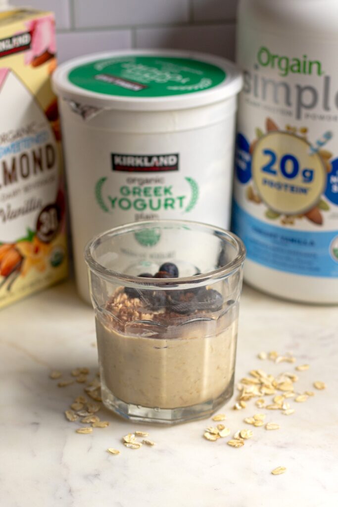 Easy Overnight Oats with Protein Powder - Nena's Wellness Corner